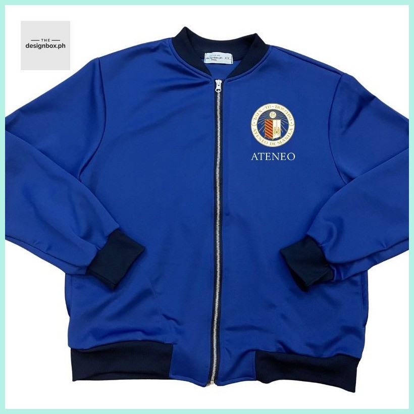 ADMU Ateneo Bomber Jacket Unisex | Shopee Philippines