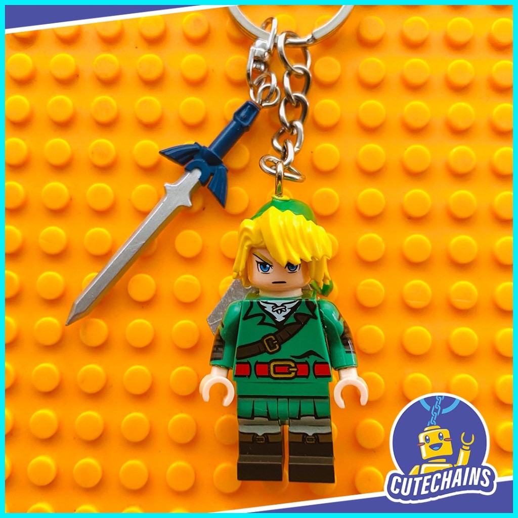 [PROMO] The Legend of Zelda Link Custom Brick Keychain | Shopee Philippines