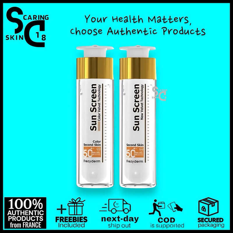 FREZYDERM Sunscreen Velvet Face Clear | Tinted Spf50+ 50Ml By ...