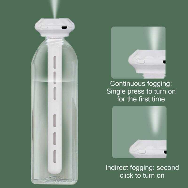 Quiet USB Air Humidifier Aromatherapy Diffuser Portable Spray Cool Mist ...