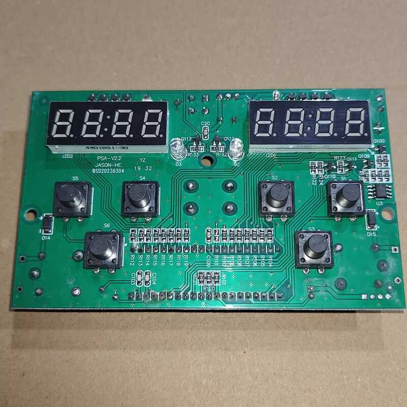 DIY Digital Timer Voltage Current Display Board with Relay Control ...