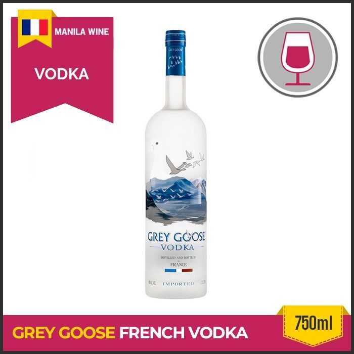【Cod】Authentic Original Grey Goose - 750Ml French Vodka | Shopee ...