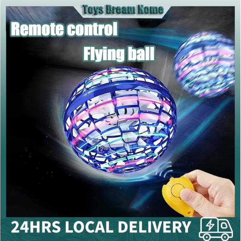 Abc Flynova Pro Flying Ball Rotating Magic Drone Boomerang Balls Hand ...
