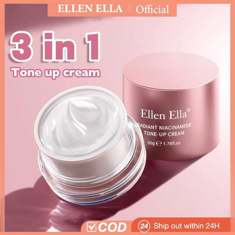 COD Ellen Ella Official 3 In 1 Tone Up Cream With SPF 25 BB Niacinamide ...