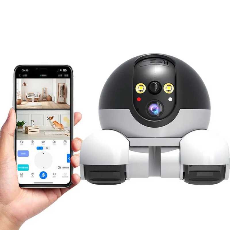 W 1080P WIFI Robot Home Security Protection Surveillance Camera Auto ...