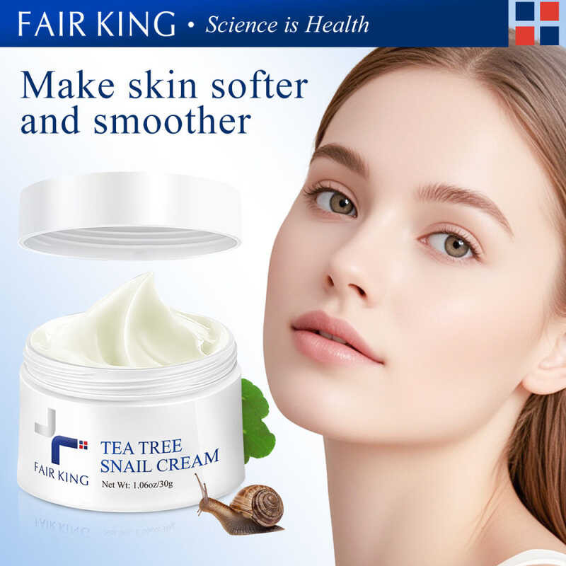 FAIR KING Snail Face Cream Collagen Anti-Wrinkle Whitening Facial Hyaluronic Acid Moisturizing ...