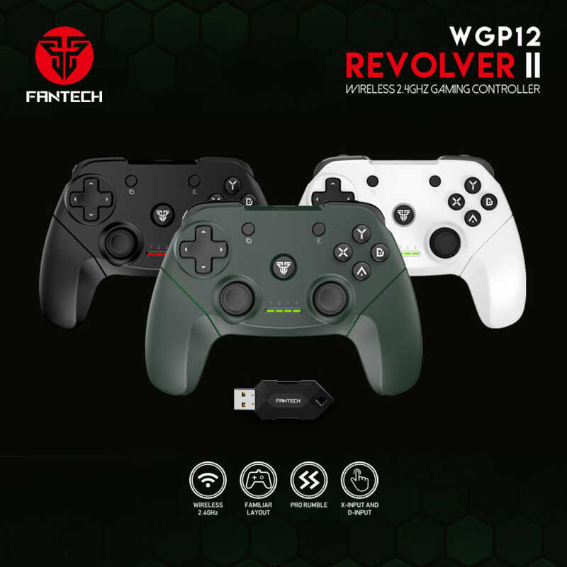Fantech GP WGP Revolver Gaming GHZ WIRELESS Controller For Pc Ps Soft ...