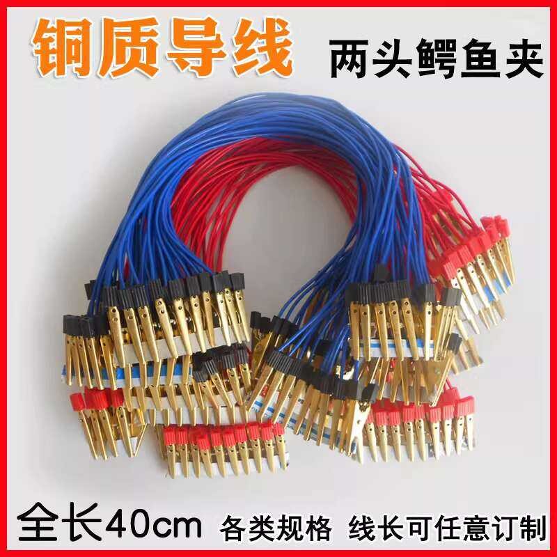 All-Copper Wire with Alligator Clips at Both Ends, 40cm Test Cable for ...