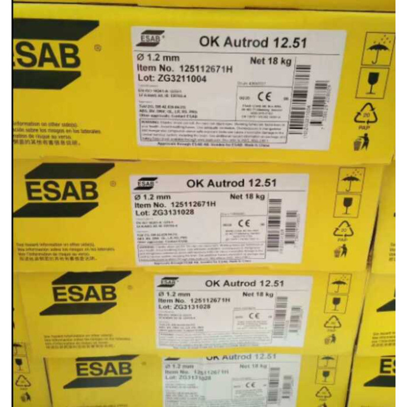 Original Swedish ESAB OK Autrod 12.51/ER70S-6 Gas Shielded Carbon Steel ...