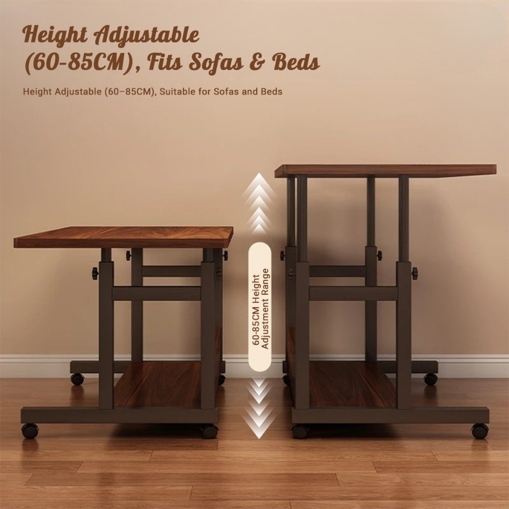 Adjustable Computer Table/Bed Side Table Standing Computer Laptop Table ...