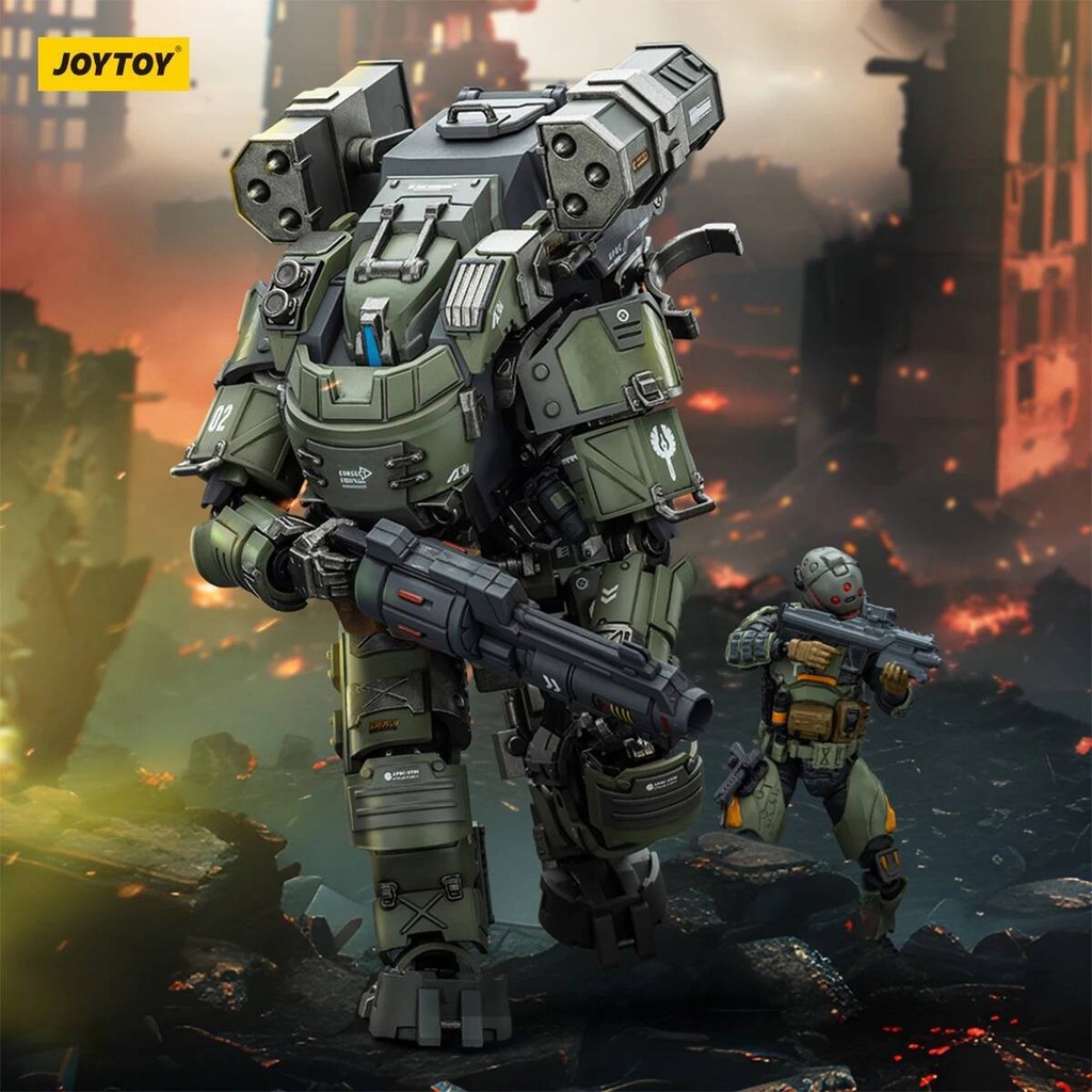 JOYTOY [Pre-Sale] Dark Source 1/18 Action Figure APOC Series Bedrock ...