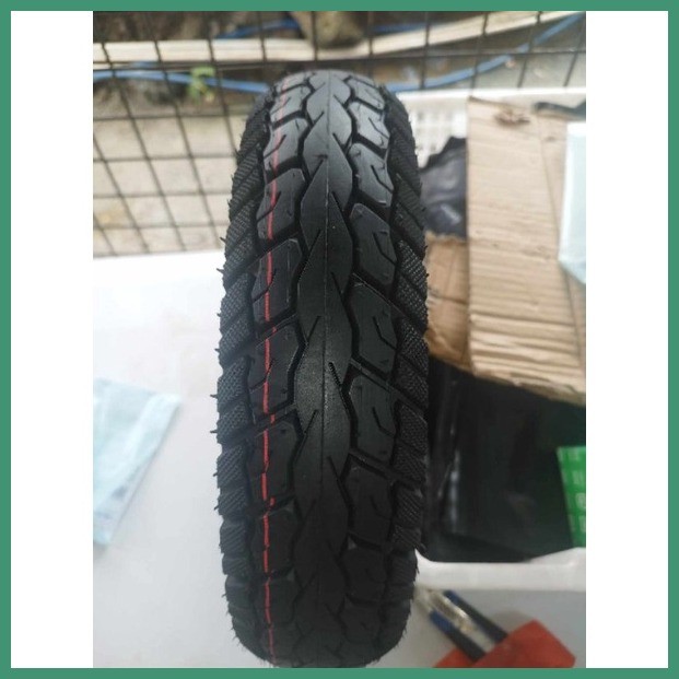 ☼ ๑ VGood 3.00-8 Tubeless Tire with 8ply rating for BAJAJ RE TVS KING PIAGGIO E-BIKE | Shopee ...