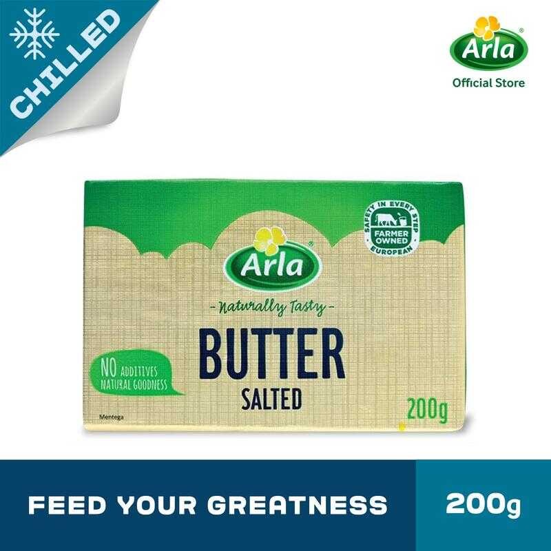 Arla Butter Salted 200 Grams 72C | Shopee Philippines