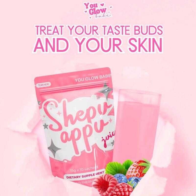 Shepu Appu Whitening Collagen Juice Drink By You Glow Babe Beauty ...