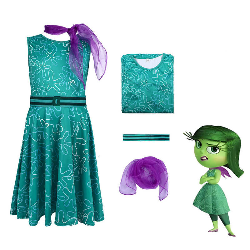 Tt EMERRY Anger Dress Up Fear Kids Costume Personality Sadness Inside ...