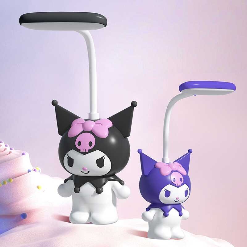 29A Kuromi Table Lamp LED Desk USB Rechargeable Cartoon Study Gift For ...