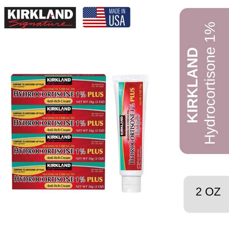 Anti And COD Allergy Inflammatory Kirkland Signature Hydrocortisone ...