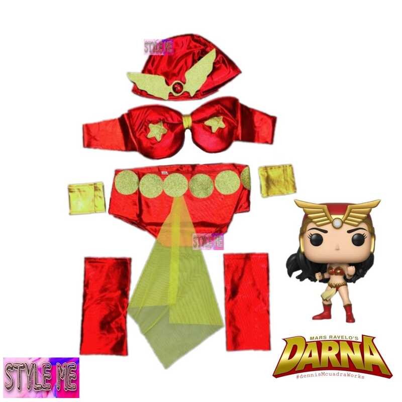 New 3D Darna Costume Cosplay Roleplay For Kids Eb9 | Shopee Philippines