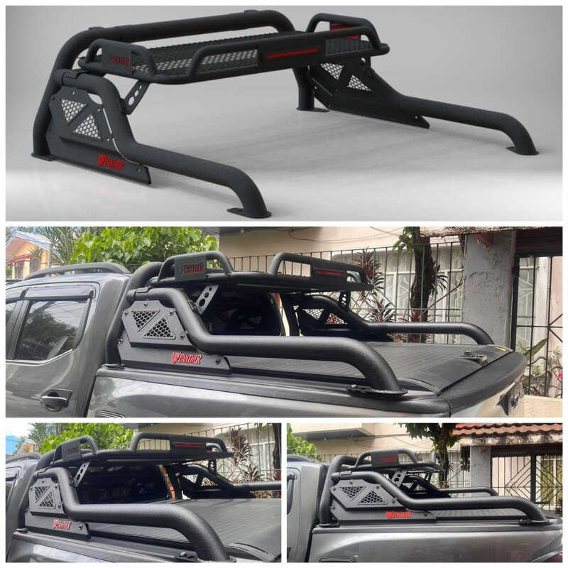 Navara Nissan Rollbar Panther Zeus With Basket All Year Model | Shopee ...