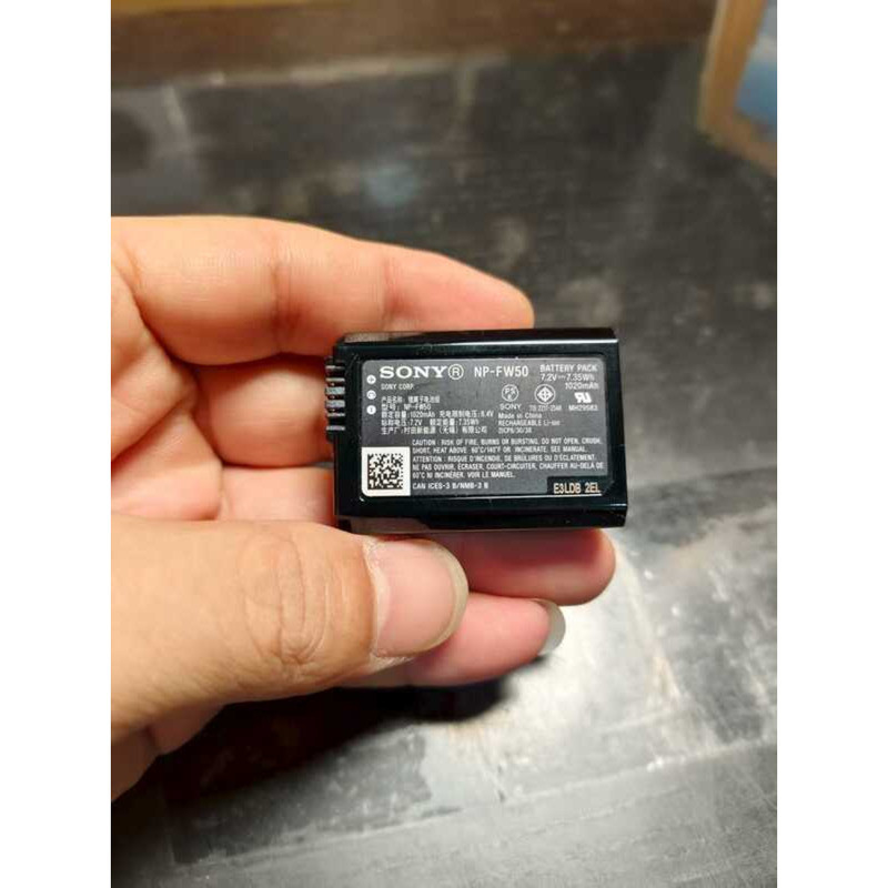 Second-hand Sony NP-FW50 Original Battery ZVE10 A6400 A7M2 A7R2 A6300 A6000 Camera | Shopee ...