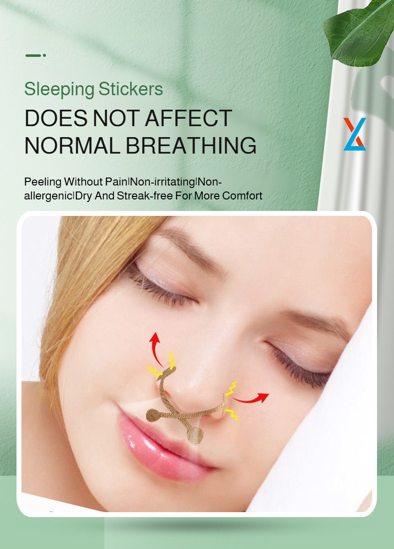 Small Dumbbell Disposable Nasal Stickers Soft Elastic Self-adhesive ...