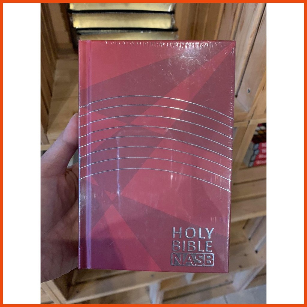 BIBLE NASB Compact Sized Abstract Hard Cover | Shopee Philippines