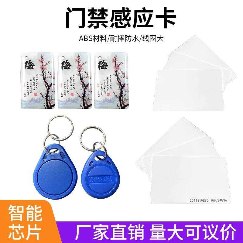Community Access ID Keychain with Electronic Door No. 2 Smart Property ...