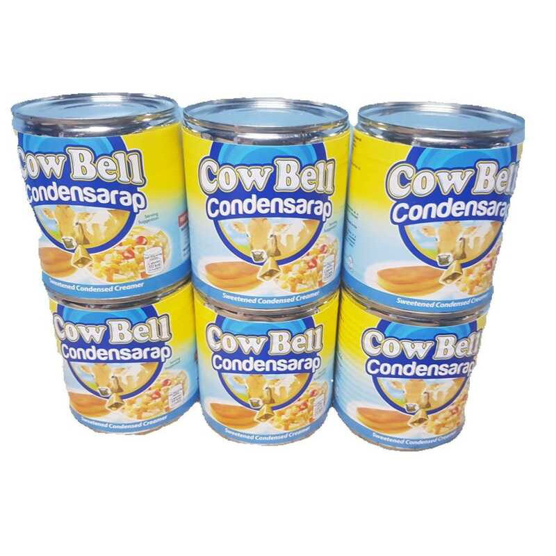 Fcd Cow Bell Condensarap (Pack 6 Cans X 374 Grams) | Shopee Philippines