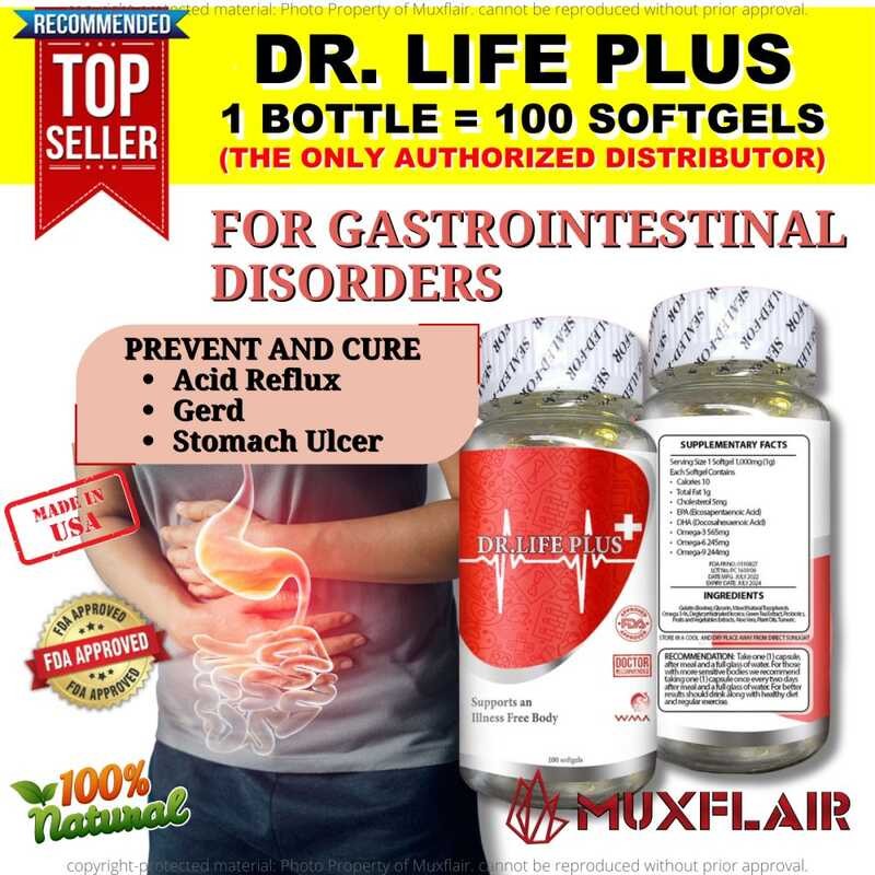 Dr. Life Plus Acid Reflux | Cure For Gastritis, Gerd, Heart Burn ...