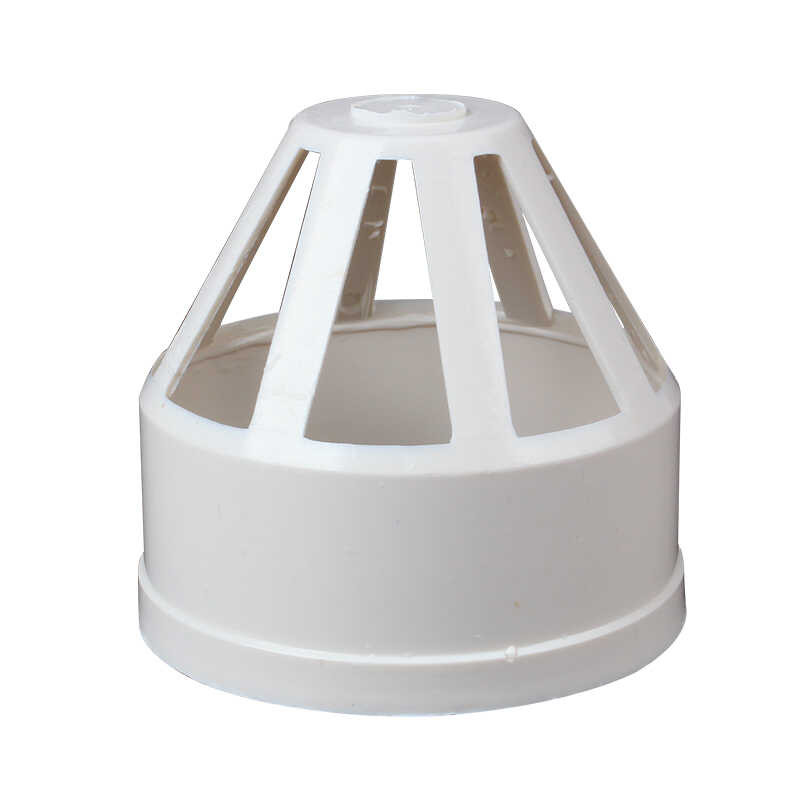 PVC Sewer Pipe Fittings PVC Vent Cap Drain Pipe Vent Mesh Cover ...