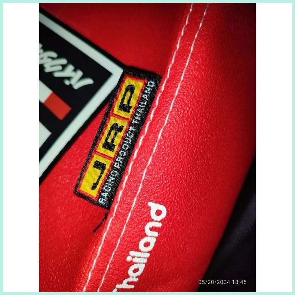 YAMAHA MIO i 125 LIHA TEXTEURE OREO JRP RED SEAT COVER HIGH QUALITY ...
