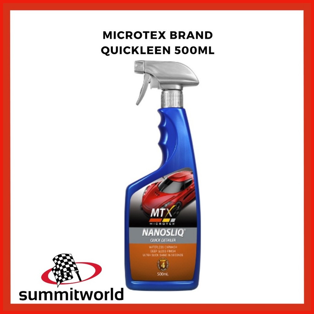 Microtex MTX Car Care Nanosliq Quick Detailer Carnauba Wax 500ml ...
