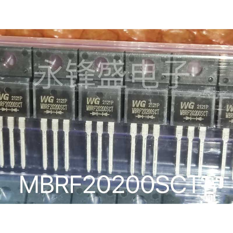 MBRF20200SCT TO-220F Brand New Original WG Schottky Diode Transistor ...