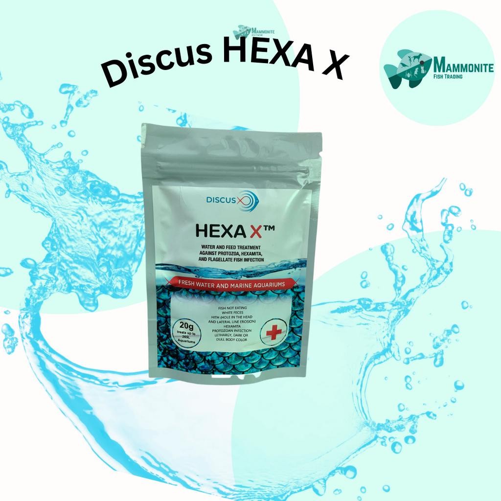Aquarium Discus X HEXA X for FISH TREATMENT / Fish Medicine / Fresh ...