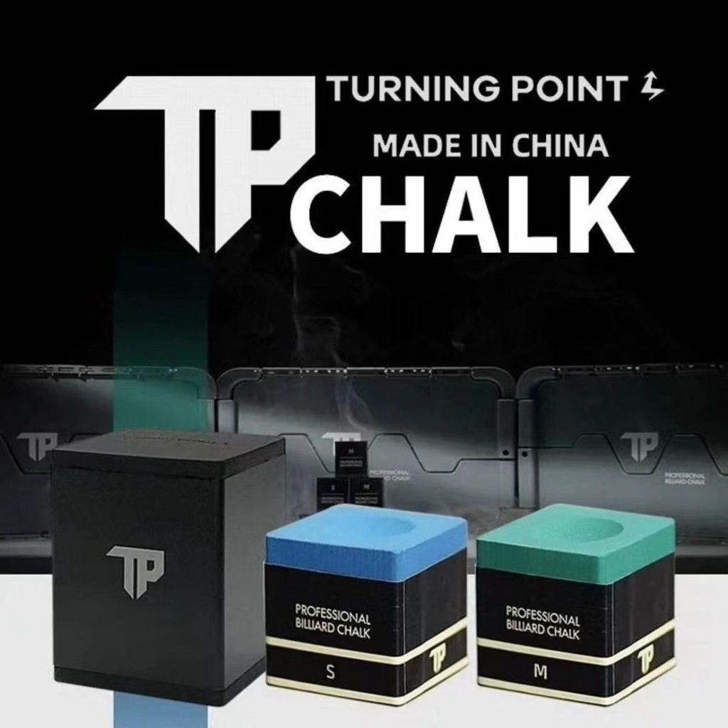 TP Chalk Fine powder Billiard chalk- Pool Cue Chalk Snooker Blue/Green ...