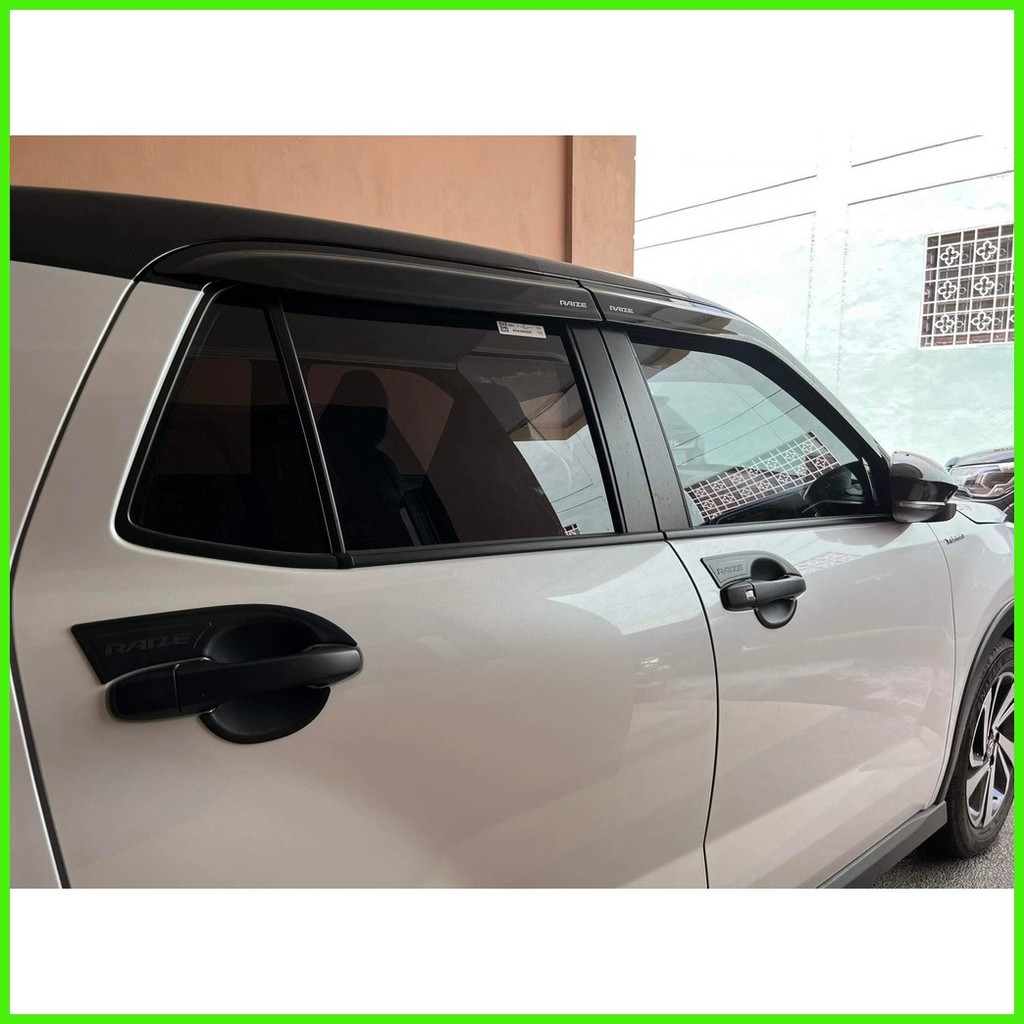 Toyota Raize rain visor | Shopee Philippines