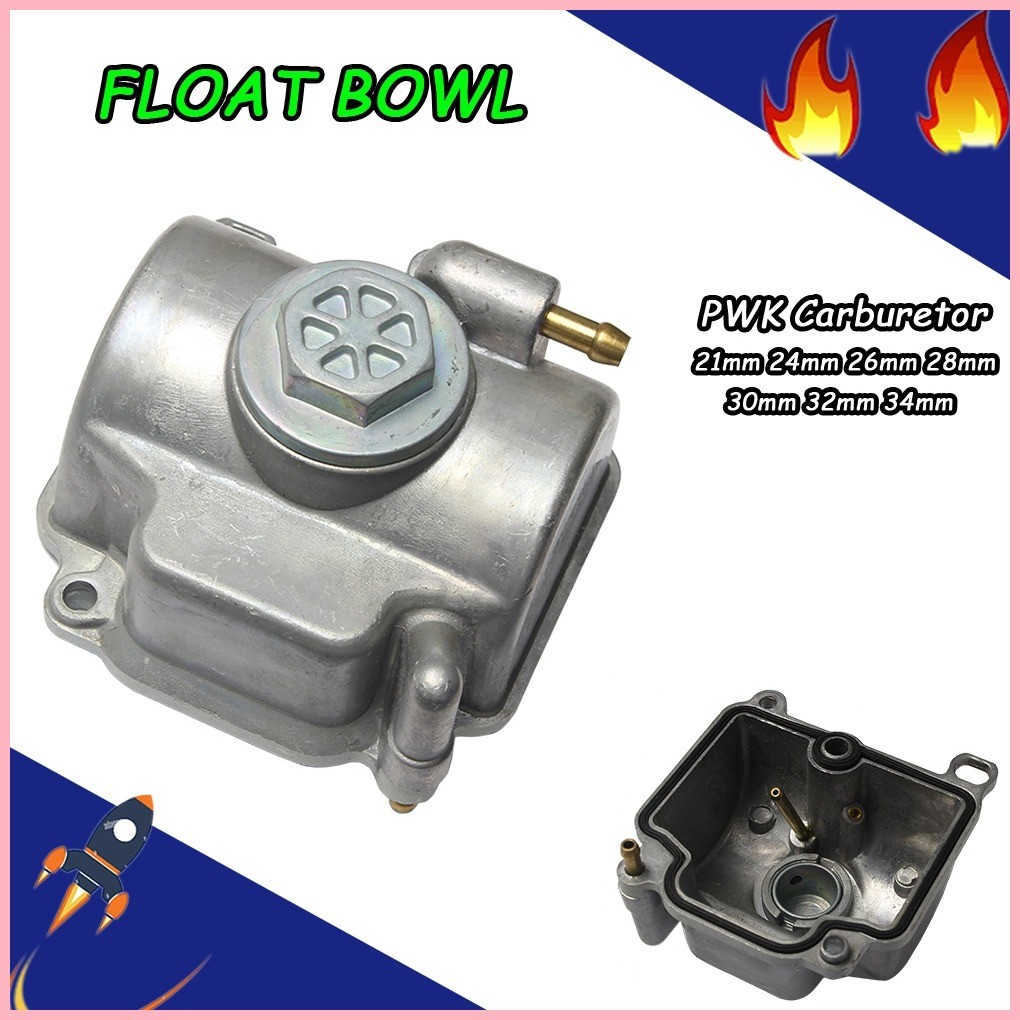Motorcycle Carburetor Bottom Float Bowl Fit For KEIHIN PWK FO KSR EVO ...