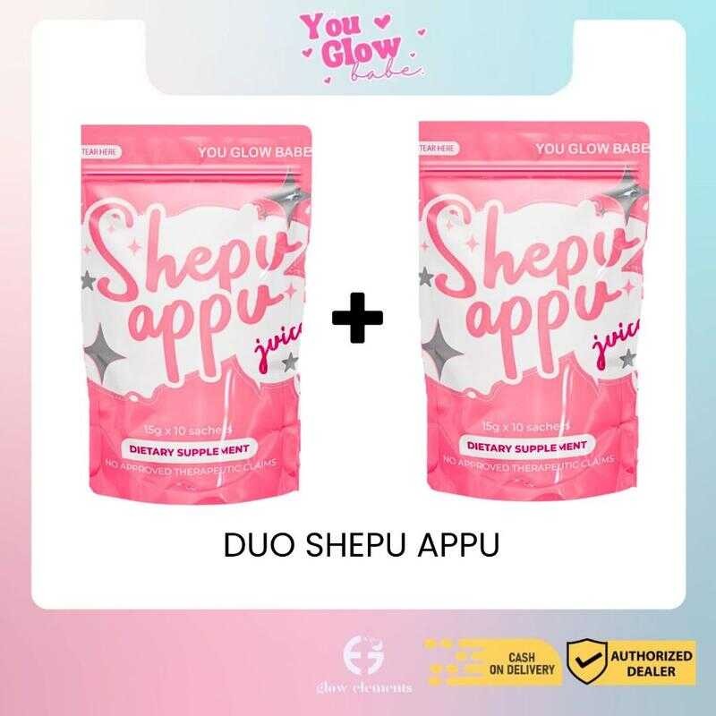 SHEPU APPU BUNDLES BEAUTY WHITE CAPSULES GLUTA COLLAGEN GLOW D30 f4 ...