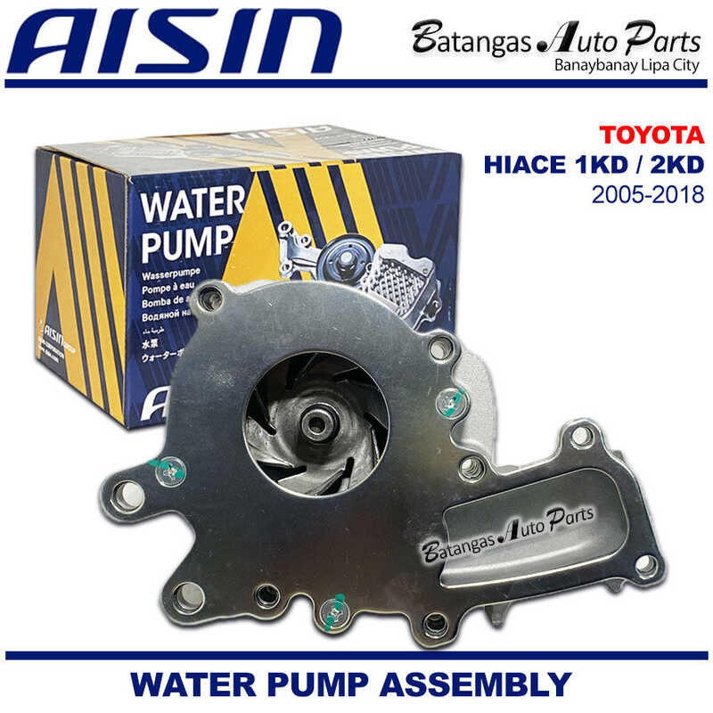 AISIN WATER PUMP TOYOTA HIACE 2005-2018 1Kd/2Kd | Shopee Philippines