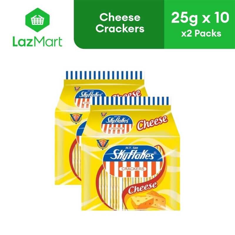 Crackers Soda Skyflakes Crackers Cheese Flavor G X Pack Of | Shopee ...
