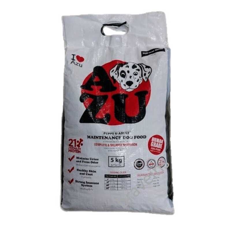 AZU Dog Food: Balanced Nutrition For Puppies Adults (1Kg & 5Kg Bags) 3 ...