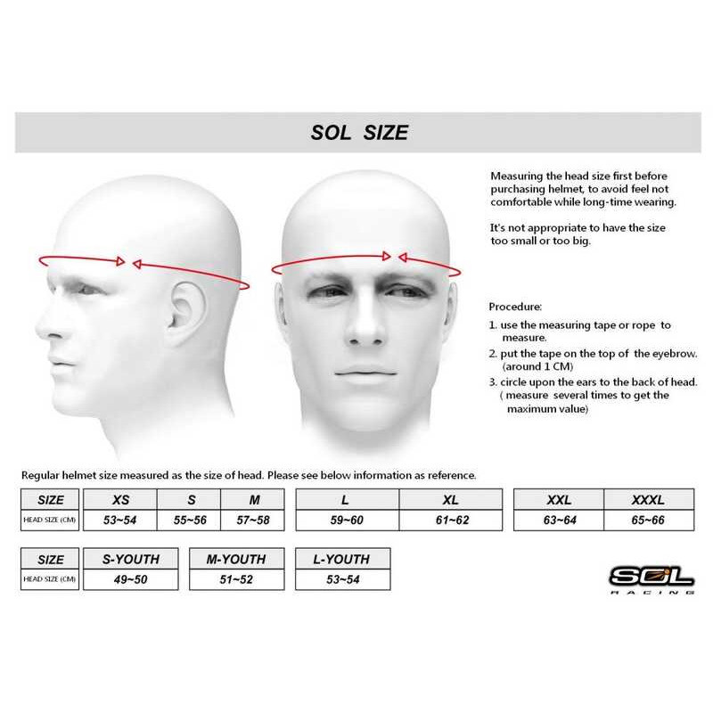 Dual SOL Sport Motard Ss-1 Solid Motorcycle Helmet | Shopee Philippines