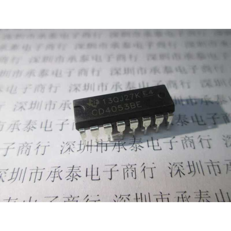 Multiplexer CD4053 CD4053BE HCF4053BE HEF4053 DIP Direct Insert/SOP ...