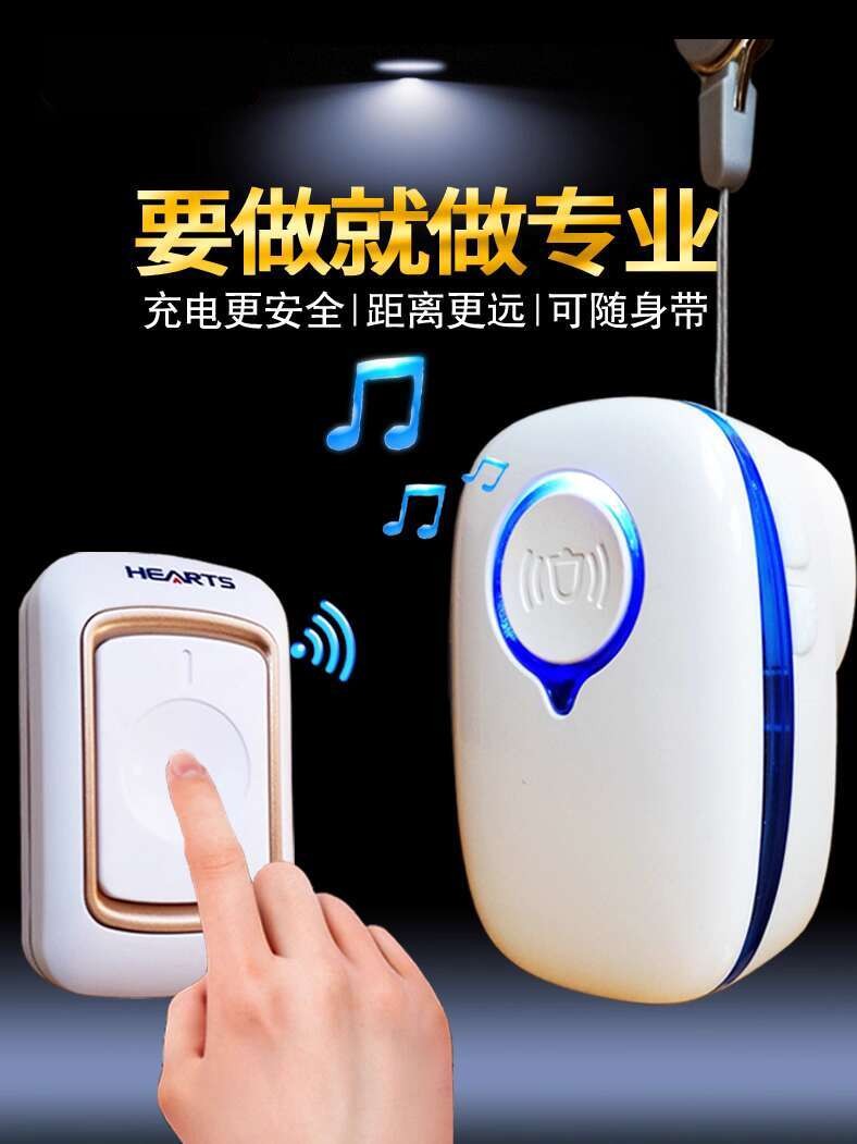Hongshun Wireless Doorbell for Home Use, Ultra-Long Distance Doorbell ...