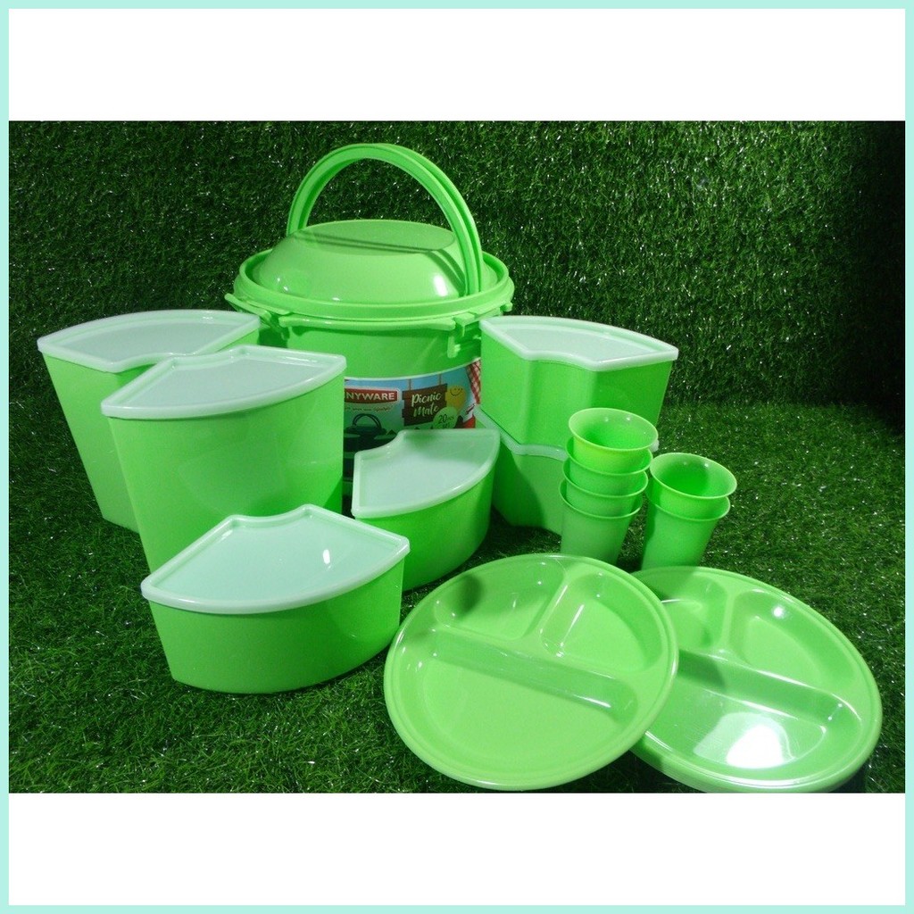 9822 Sunnyware 20 in 1 Picnic Set (choose color) | Shopee Philippines