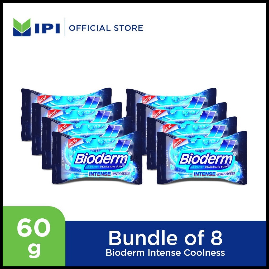 Bioderm Intense Coolness 60g [Bundle of 8] | Shopee Philippines