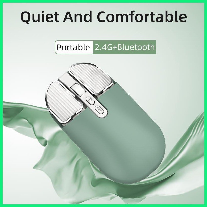 M203 Wireless Mouse Bluetooth Dual Mode Silent Laptop Office Home ...