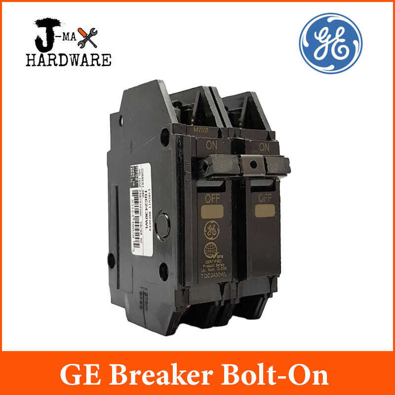 GE Circuit Breaker 2 Pole Bolt-On TQC 15 20 30 40 50 60 70 100 Amp 5Ca | Shopee Philippines