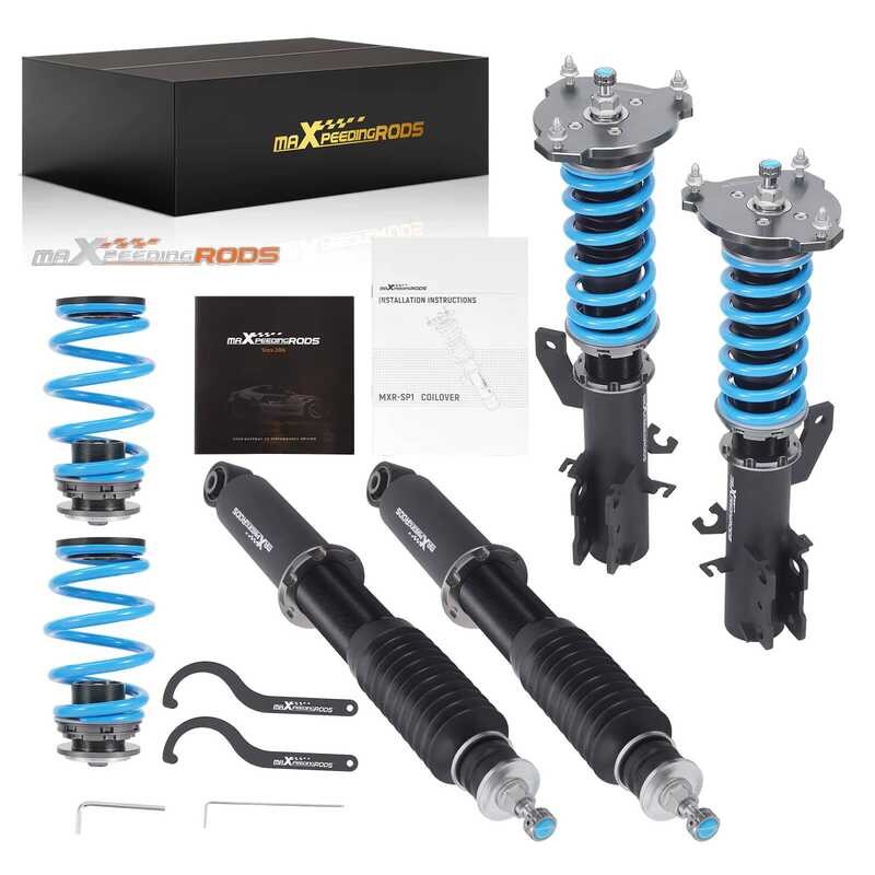Maxpeedingrods 24 Step Damper Adjustable Coilovers Suspension Kit For ...
