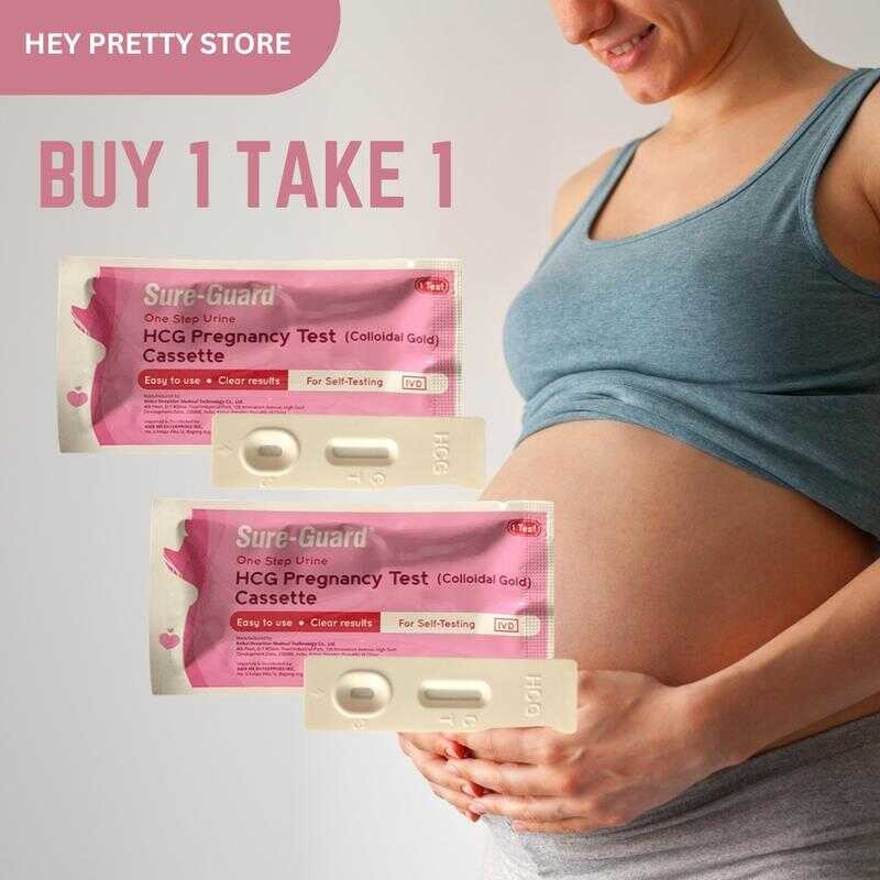 BUY 1 TAKE HCG Pregnancy Test Cassette Healthy Early Strips High ...